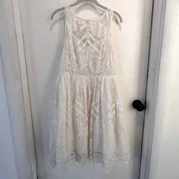 Anthropologie | Dresses | Anthropologie Dress White Maeve Brand | Poshmark